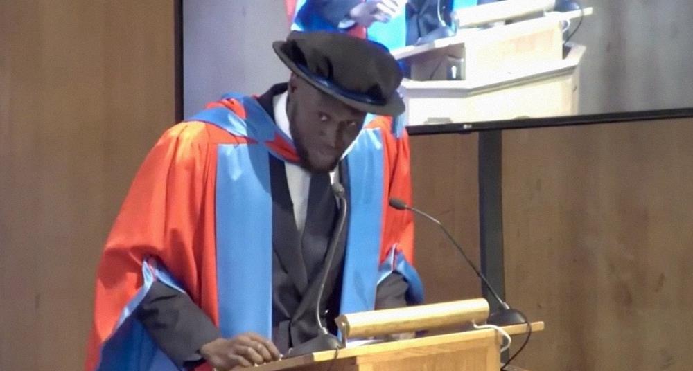 Stormzy gives “full circle” graduation speech to students | Article ...