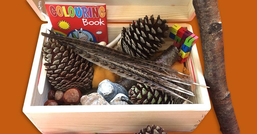 Make an autumn natural ‘fidget box’ for your group | Article | NexGen