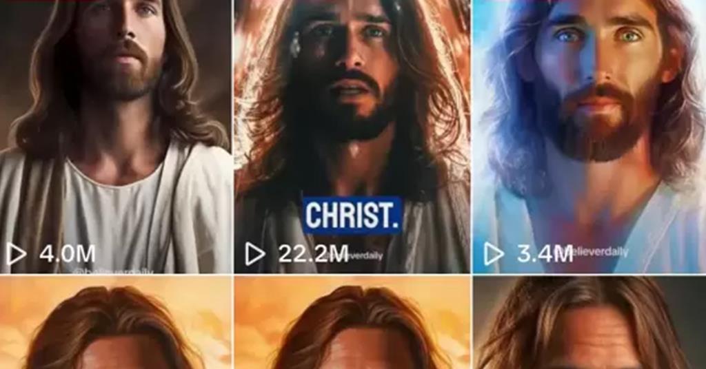Blue-eyed ‘AI Jesus’ takes TikTok by storm | Article | NexGen