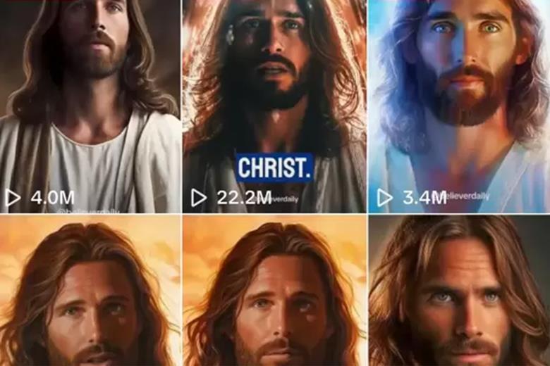 Blue-eyed ‘AI Jesus’ takes TikTok by storm | Article | NexGen